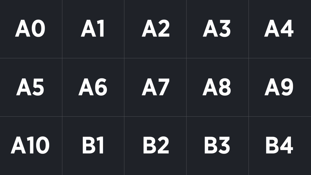 International Paper Sizes A0 A1 A2 A3 A4 A5 A6 A7 A8 A9 A10 International Paper Sizes A0 A1 A2 A3 A4 A5 A6 A7 A8 A9 A10
