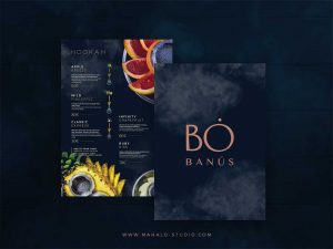 Hookah Menu Template Design | We Design Marbella