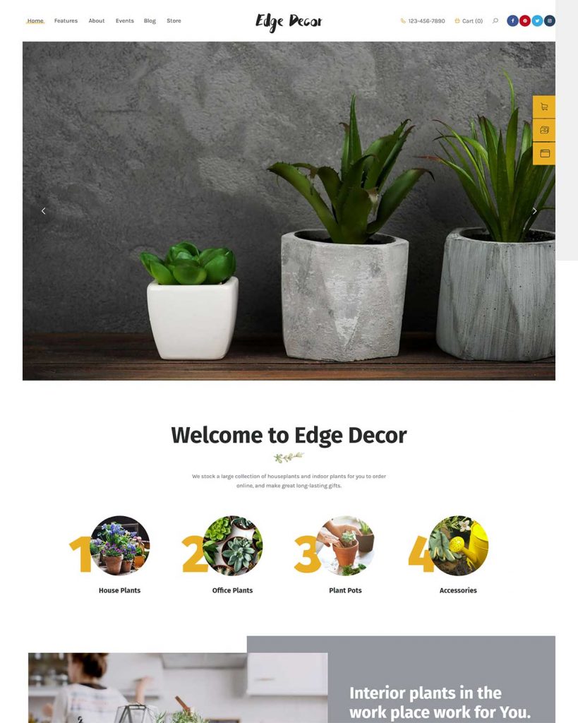 Top 10 Houseplants & Gardening WordPress Themes