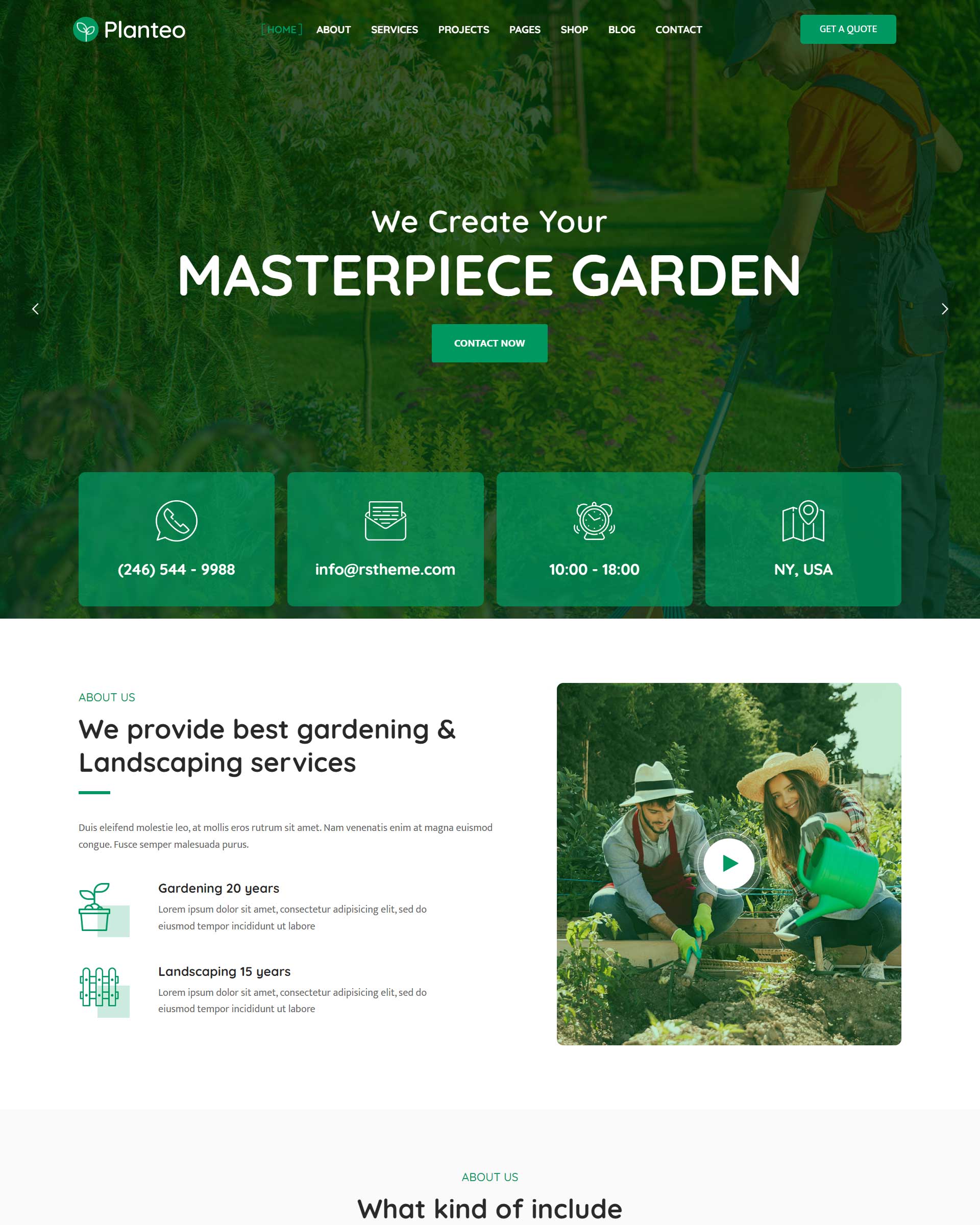 Top 10 Houseplants & Gardening WordPress Themes