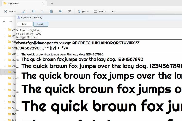 5 Top Premium Fonts to Install on Windows 11 | We Design Marbella