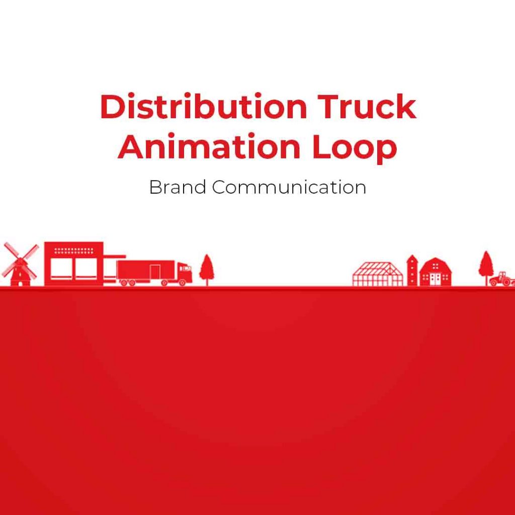 Distribution Truck Animation Loop - Brand Communication | We Design ...