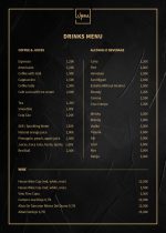 Drinks Menu Design - Lurra Gastrobar | We Design Marbella