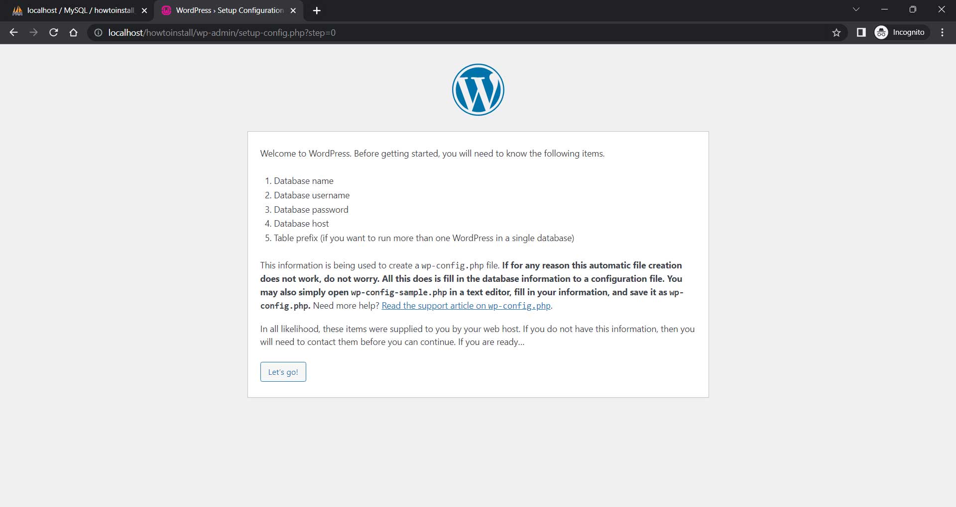 How to Install WordPress Manually | We Design Marbella