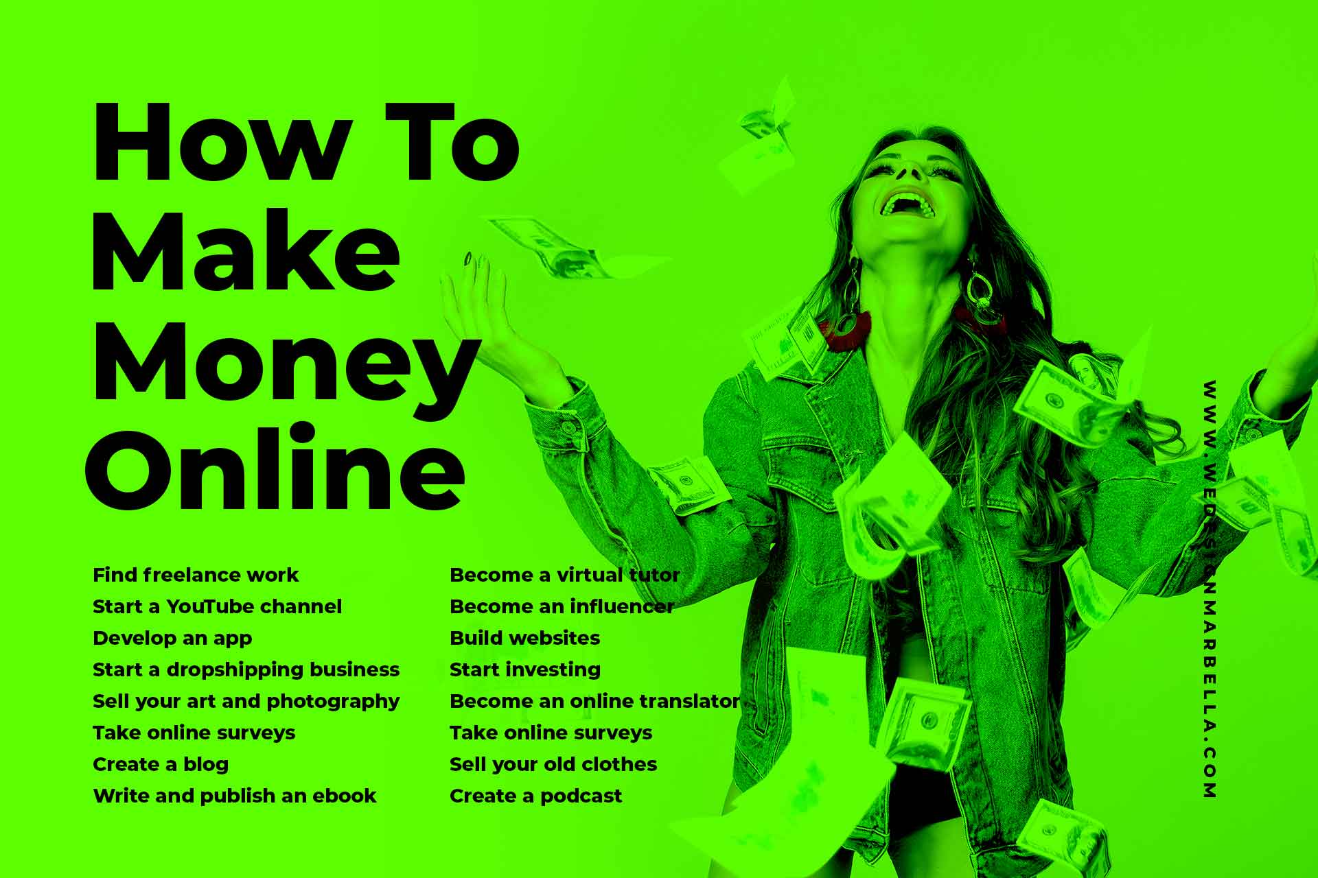 How to Make Money Online: Top 14 Ways | We Design Marbella