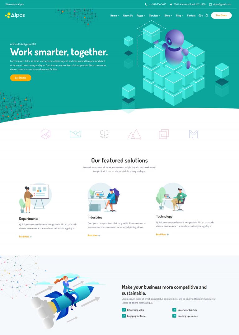 Best AI Startup WordPress Theme 2024 | We Design Marbella