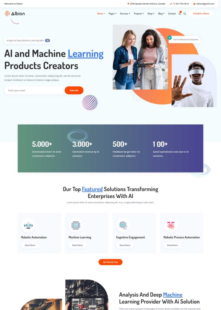 Best AI Startup WordPress Theme 2024 | We Design Marbella
