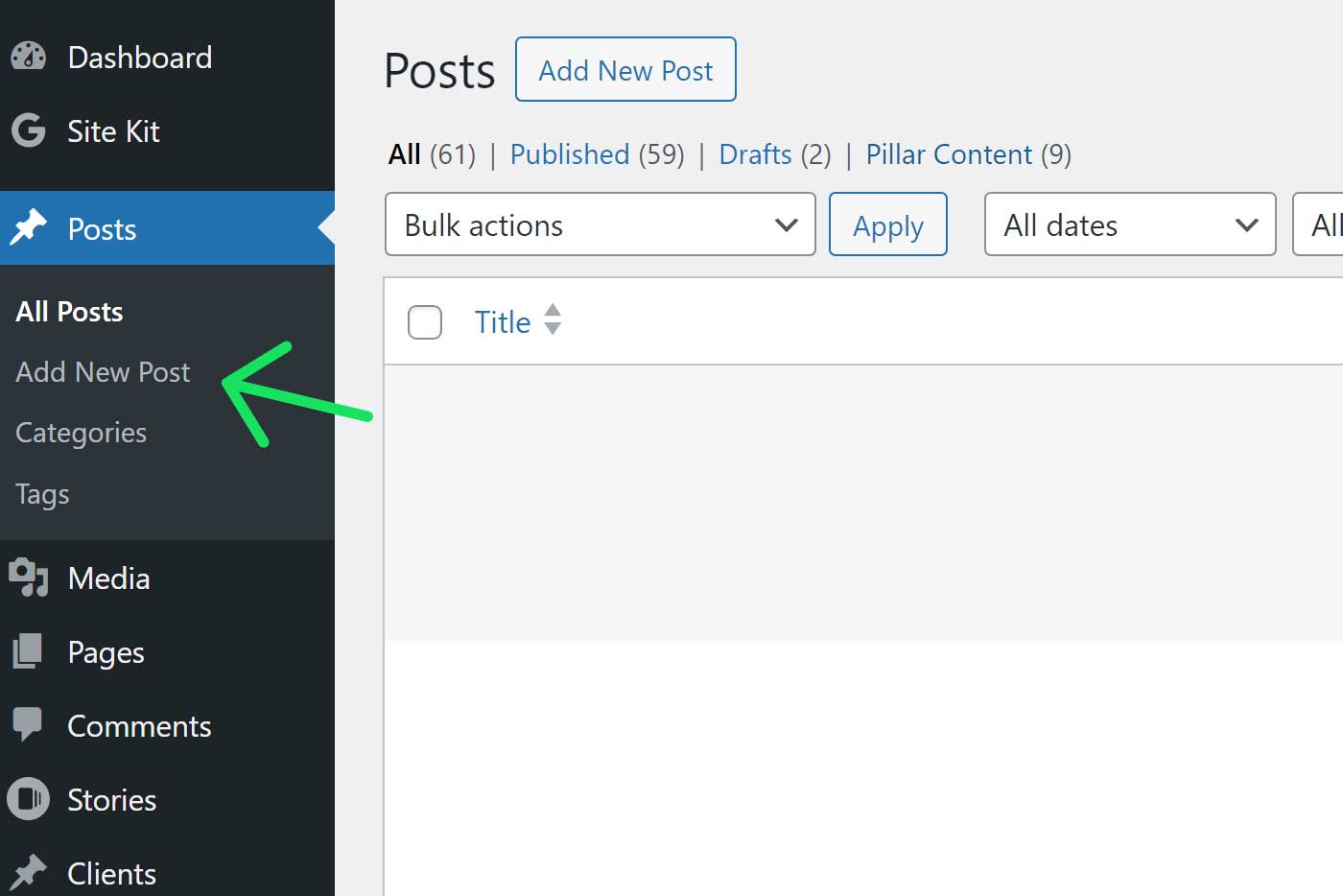 How to Create a New Blog Post on WordPress | We Design Marbella